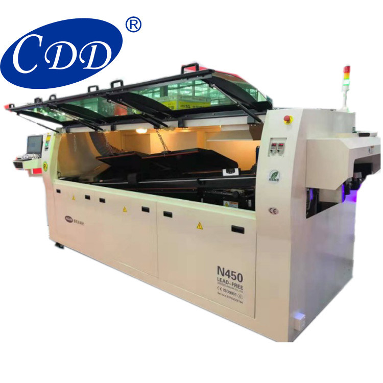 Stable Performance Wave Soldering Machine Pcb Assembly Line 700 Kg Weight