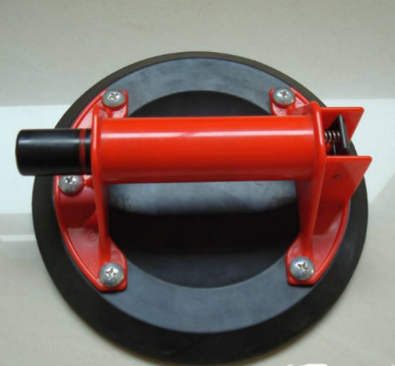 100kgs Hand Pump Glass Sucker / Glass Lifting Suckers On Smooth Surfaces