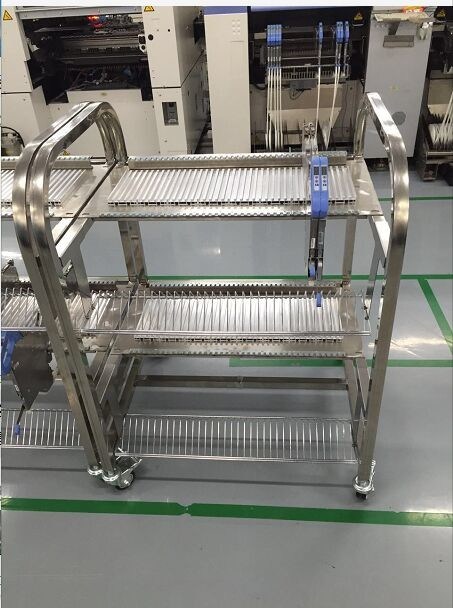 Anti Static Esd Magazine Rack Smt Juki Ke Feeder Storage Cart Trolley