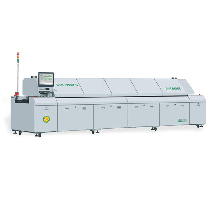 Led Soldering Smt Reflow Oven / 220v Led Light Making Machine Dual ...