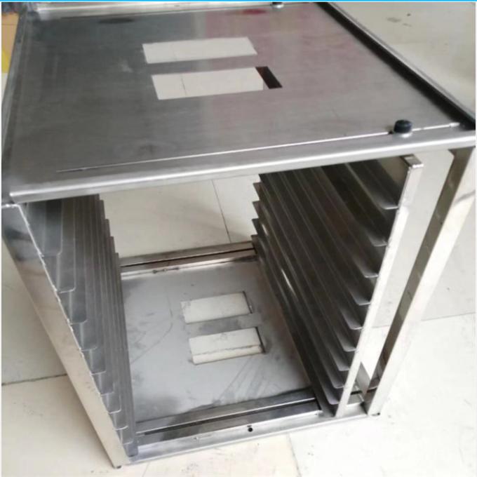 SMT Heat Resistant ESD Pcb Trays Aluminium Pcb Magazine Rack
